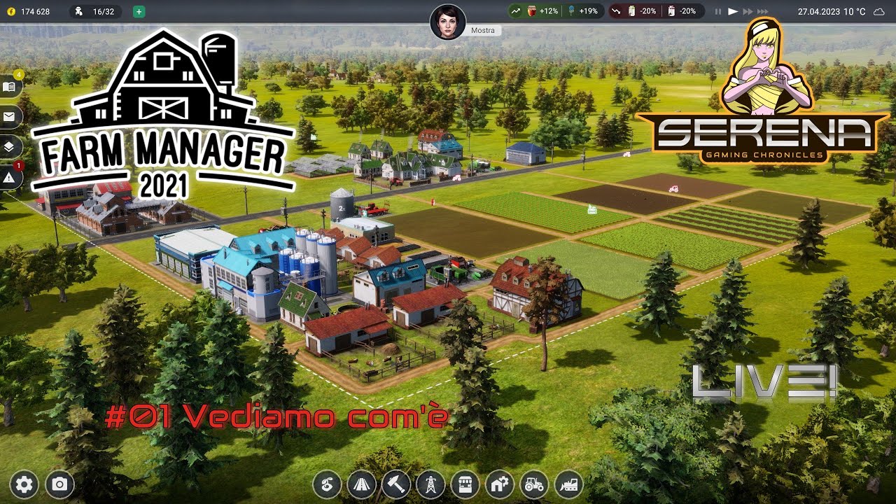 Farm Manager 2021 #01 - Il lato gestionale della fattoria - YouTube