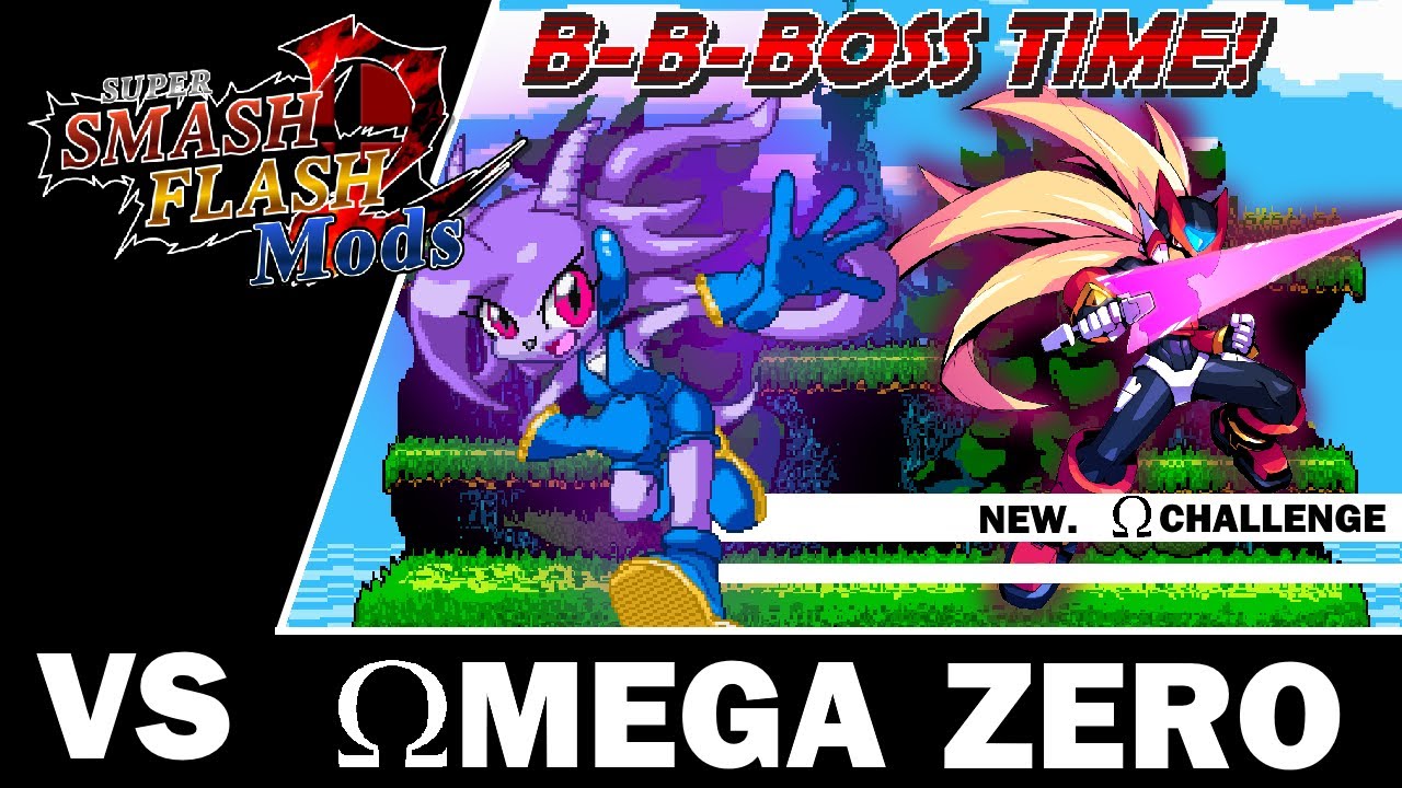 SSF2 MODS: Ω Challenge - Lilac vs Omega Zero Boss Battle - YouTube