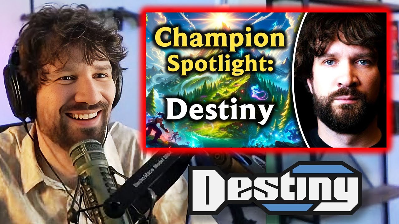 Destiny reacts to his "League of Politics" Champion Spotlight - YouTube