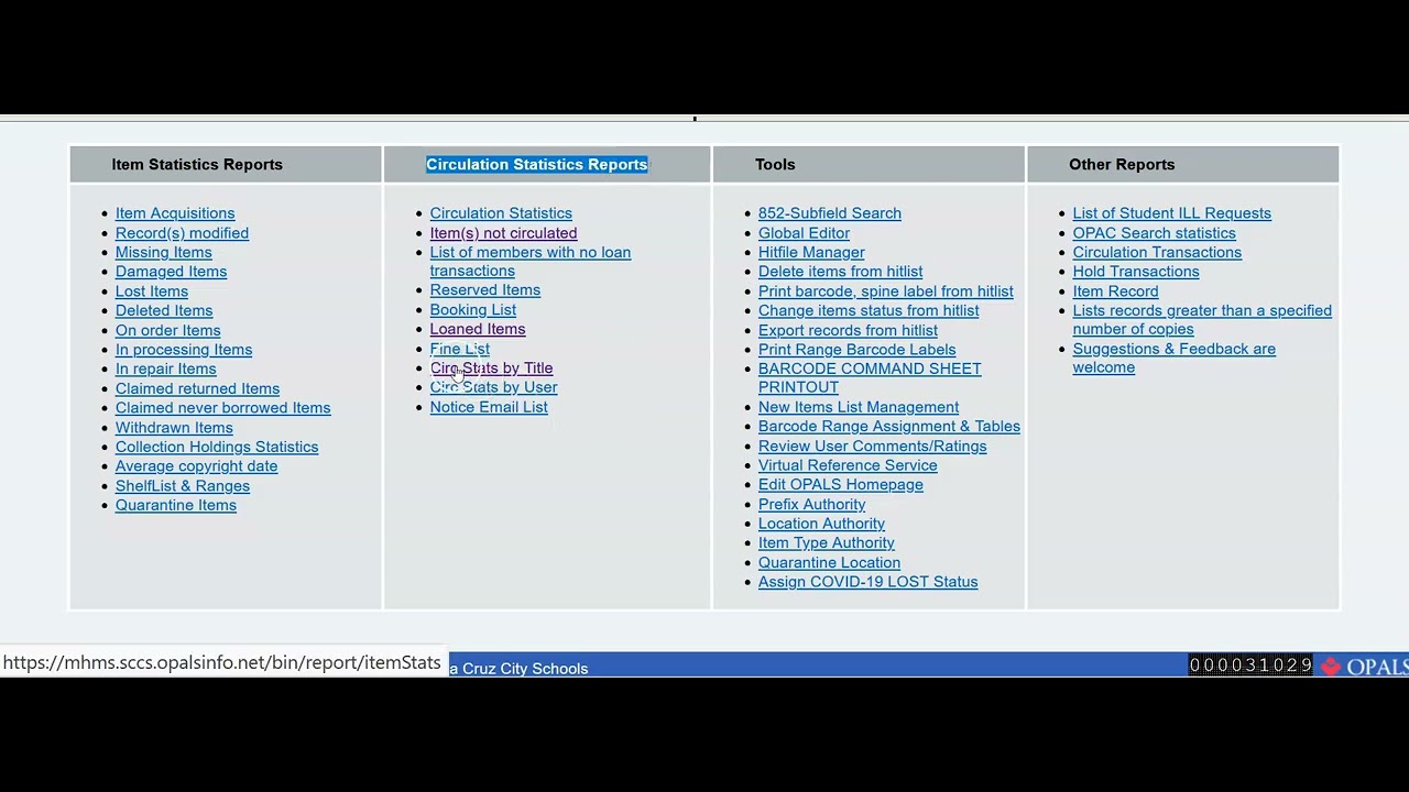 Statistics on Fiction Books for a Weeding Project - YouTube