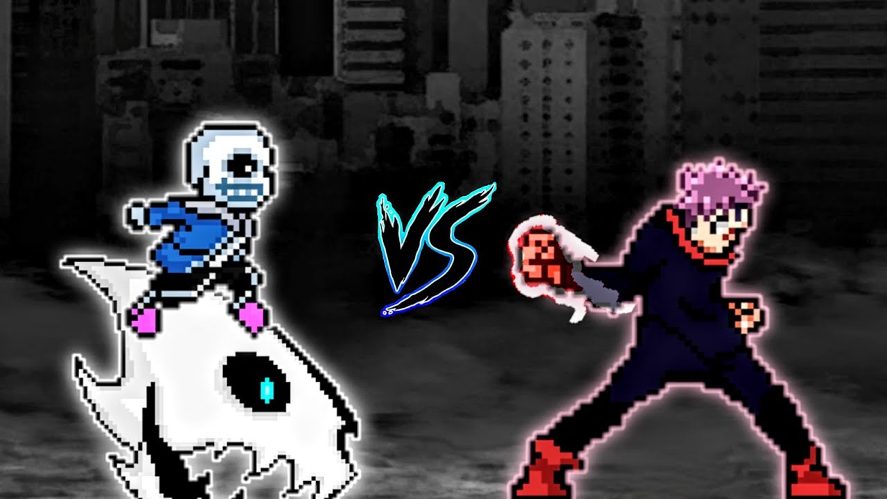 Classic Sans V3 OP (New) VS Yuji Itadori Shibuya V3 OP in Mugen - YouTube