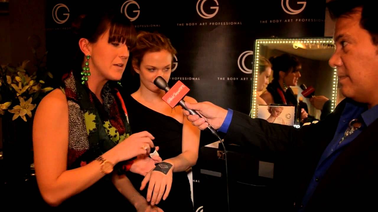 G The Body Art Professional at the 2013 GBK Lounge! - YouTube