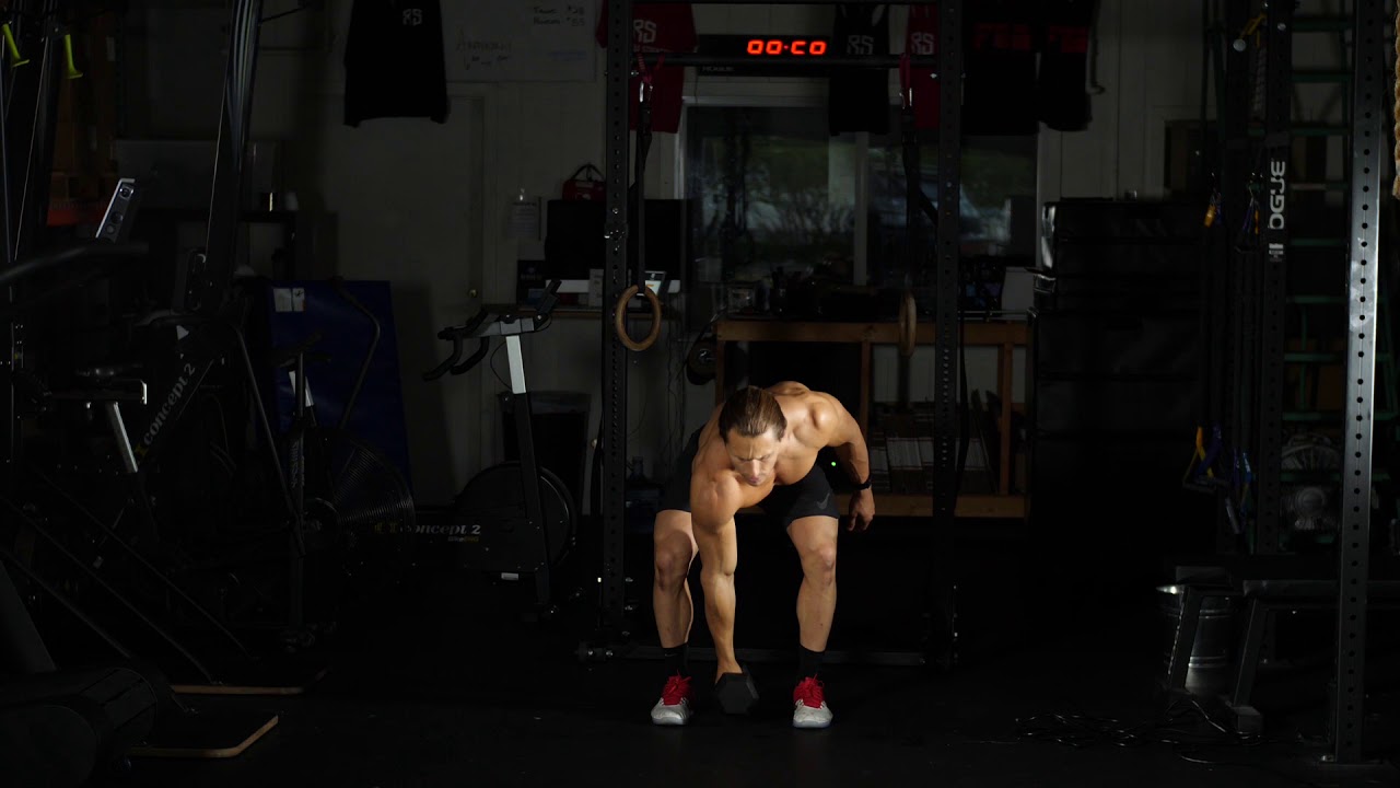 Dumbbell Muscle Snatch - YouTube