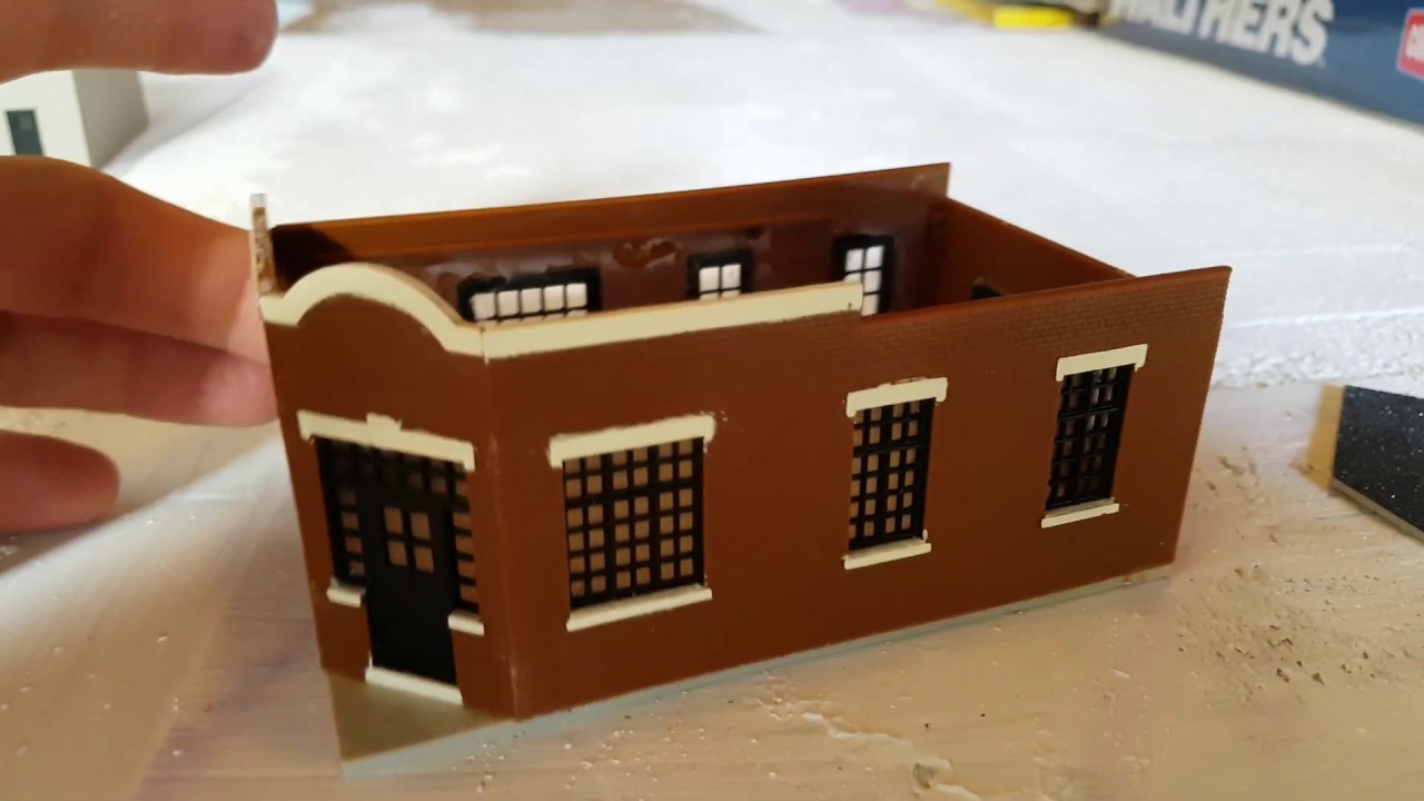 Walthers Express Motor Freight Lines Kit Build Episode 2 - YouTube