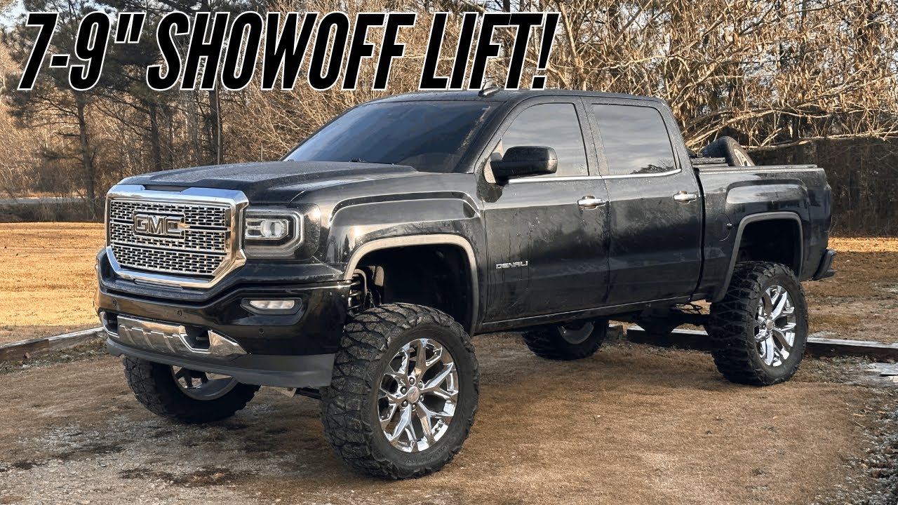 INSTALLING 7-9 SHOWOFF and 16 ROCK LIGHTS ON SIERRA DENALI! - YouTube