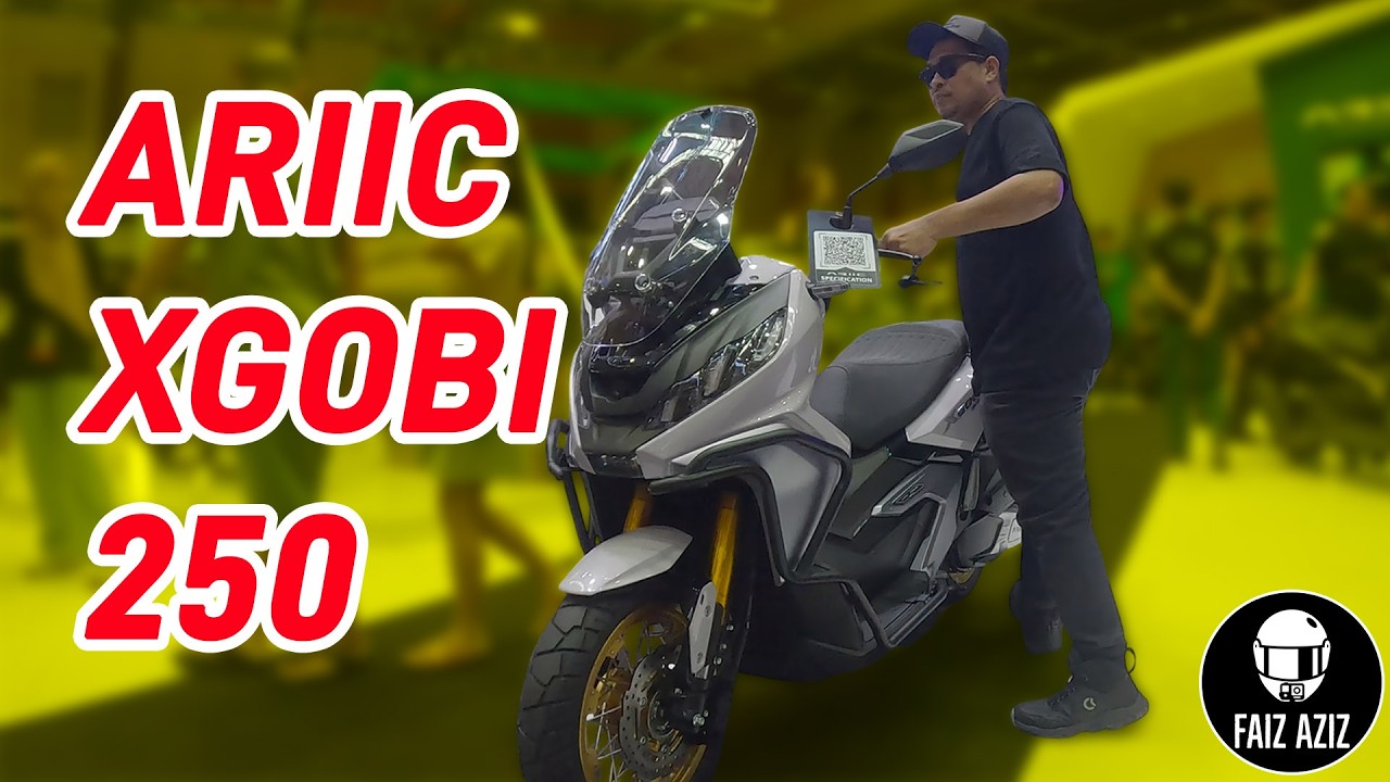 Ariic XGobi 250: First Look & Anggaran Harga Skuter ADV 250cc Terbaru ...