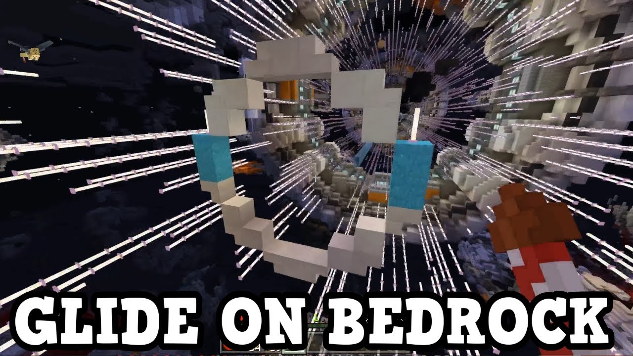 Minecraft PE / Xbox - GLIDE Minigame On Bedrock??? - YouTube