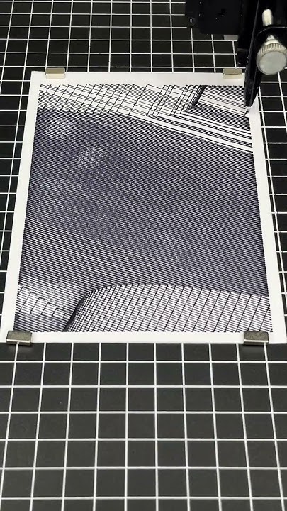 Lines and Geometry.. Made with code Ep.39 and pen plotter machine #processing #lineart - YouTube