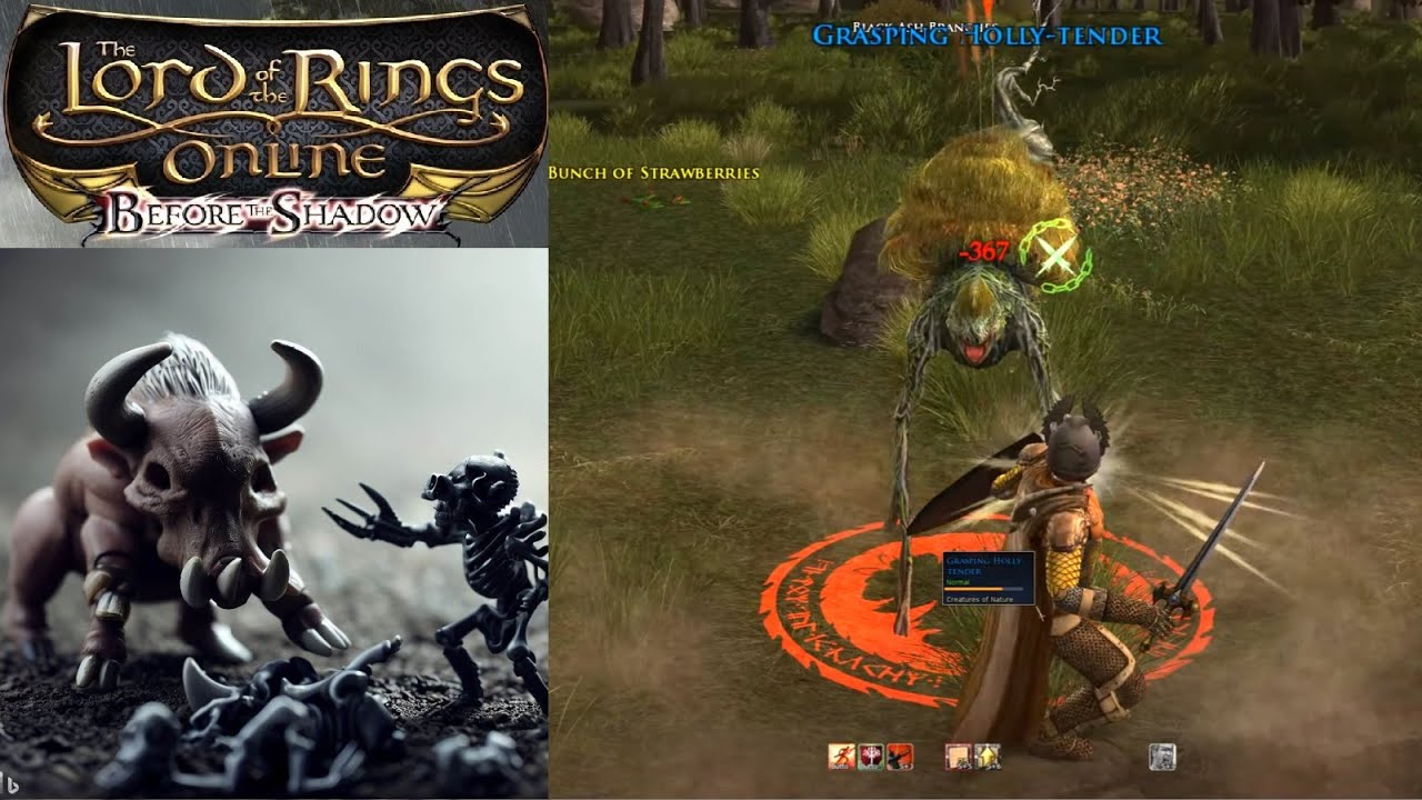 LOTRO max difficulty Guardian L50 Heroic+2 - YouTube
