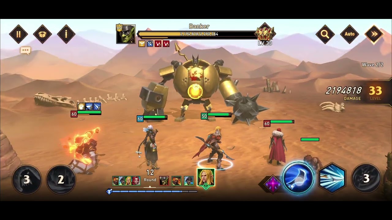 Guild Boss battle in detail - YouTube