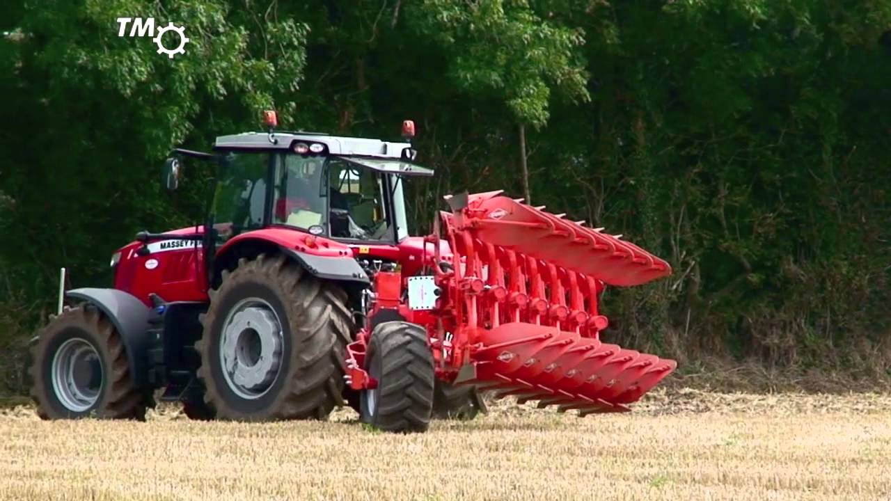 Massey Ferguson 7624 Dyna 6 - YouTube