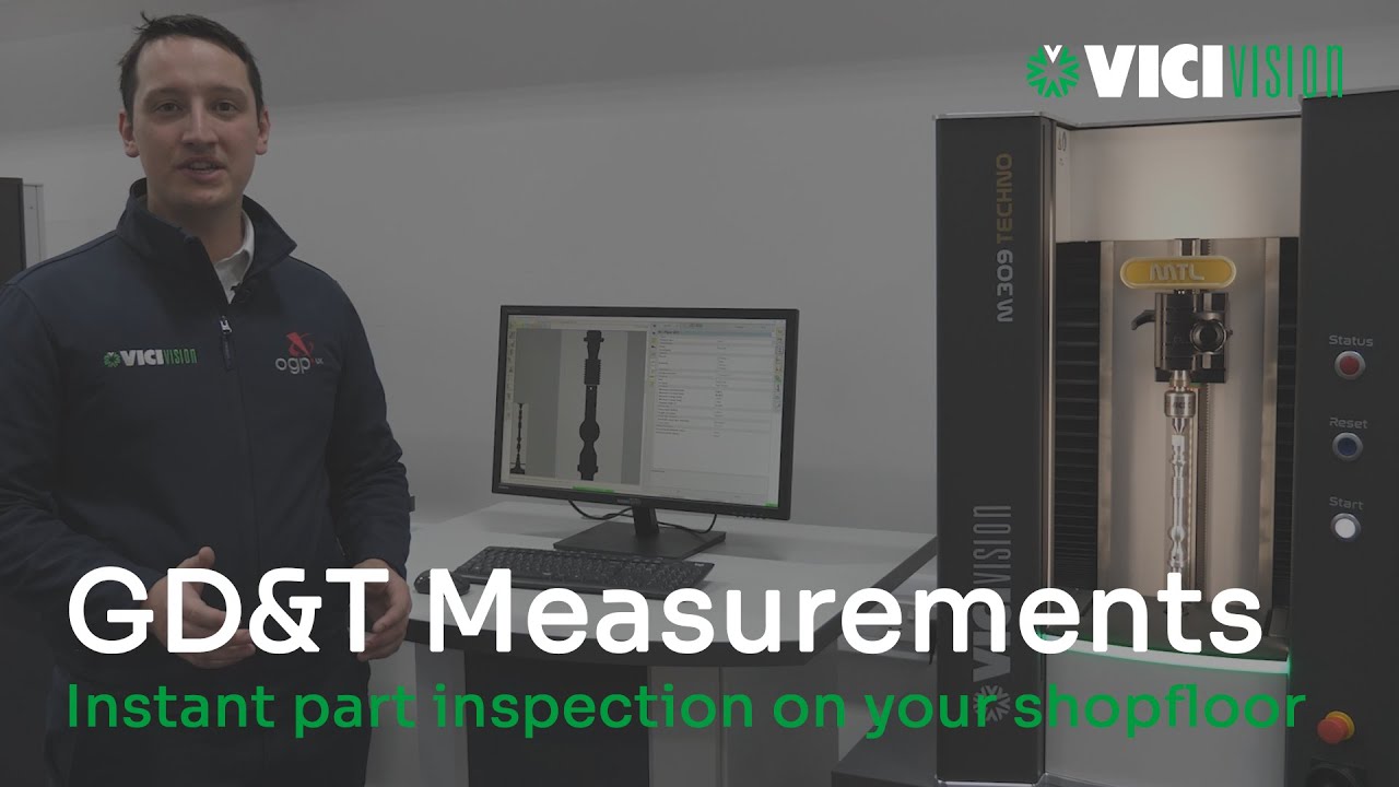 Measuring GD&T features on turned parts 🎯 VICIVISION UK - YouTube