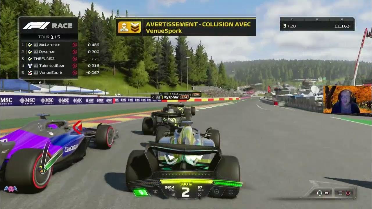F1 2023 [PS4\FR]: mode Fl word épisode 4 - YouTube