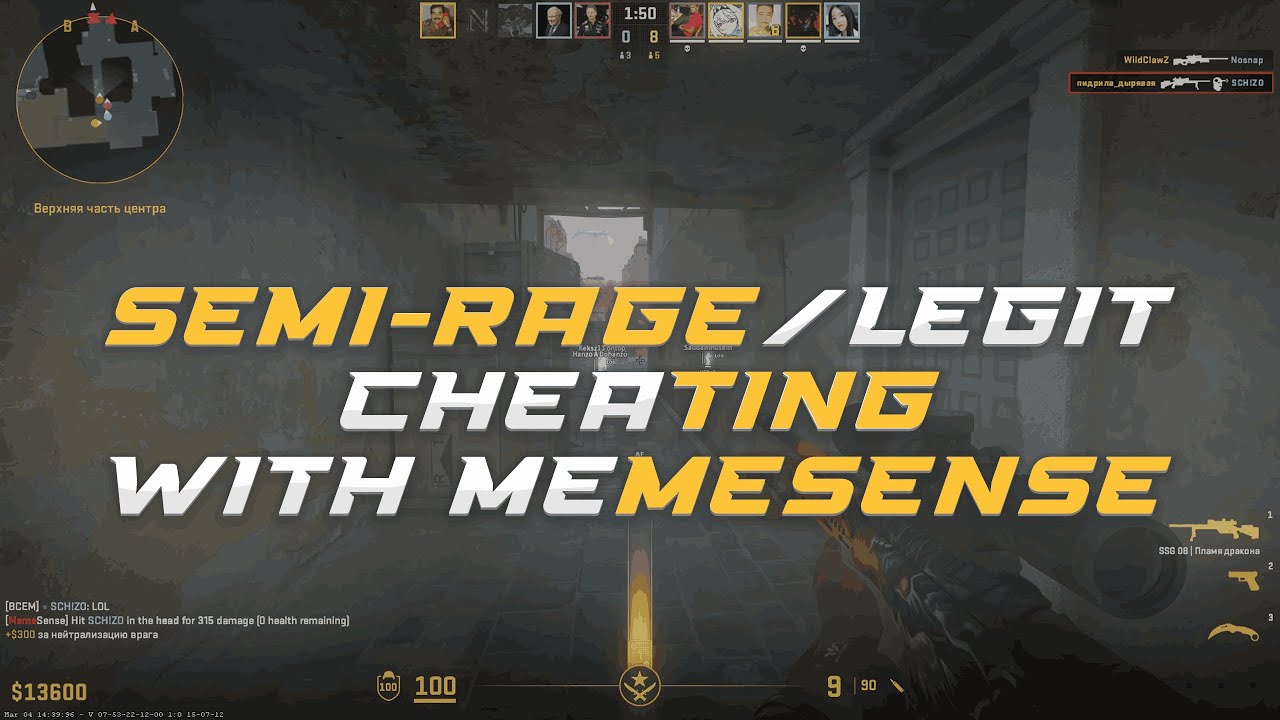 SEMI-RAGE / LEGIT CHEATING with memesense.gg | FREE CFG - YouTube