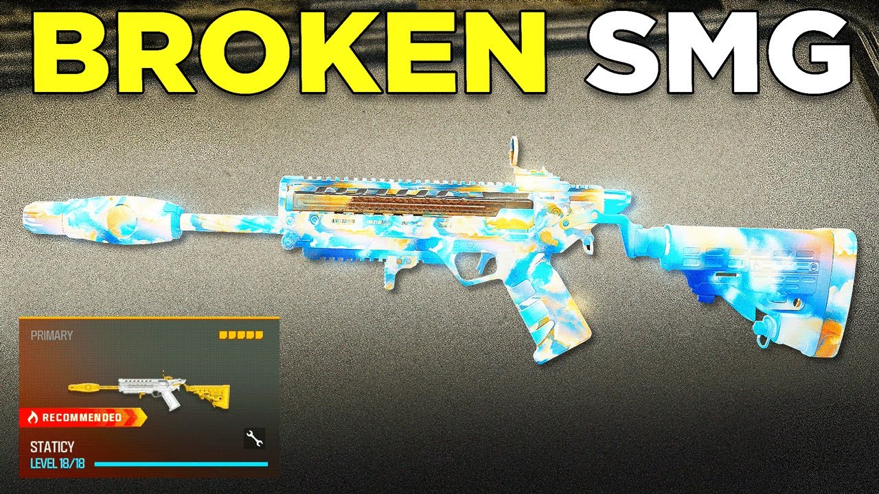the MOST BROKEN SMG in Warzone 😍 (Static-HV) - YouTube