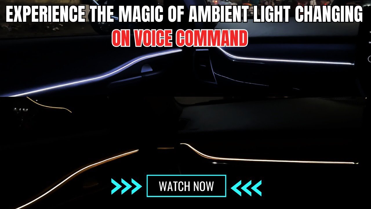 Introducing new voice-controlled ambient lighting system | Poona Motors ...