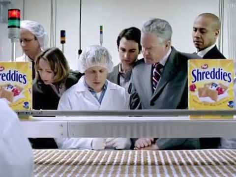 Diamond Shreddies - Factory Floor Ad - YouTube