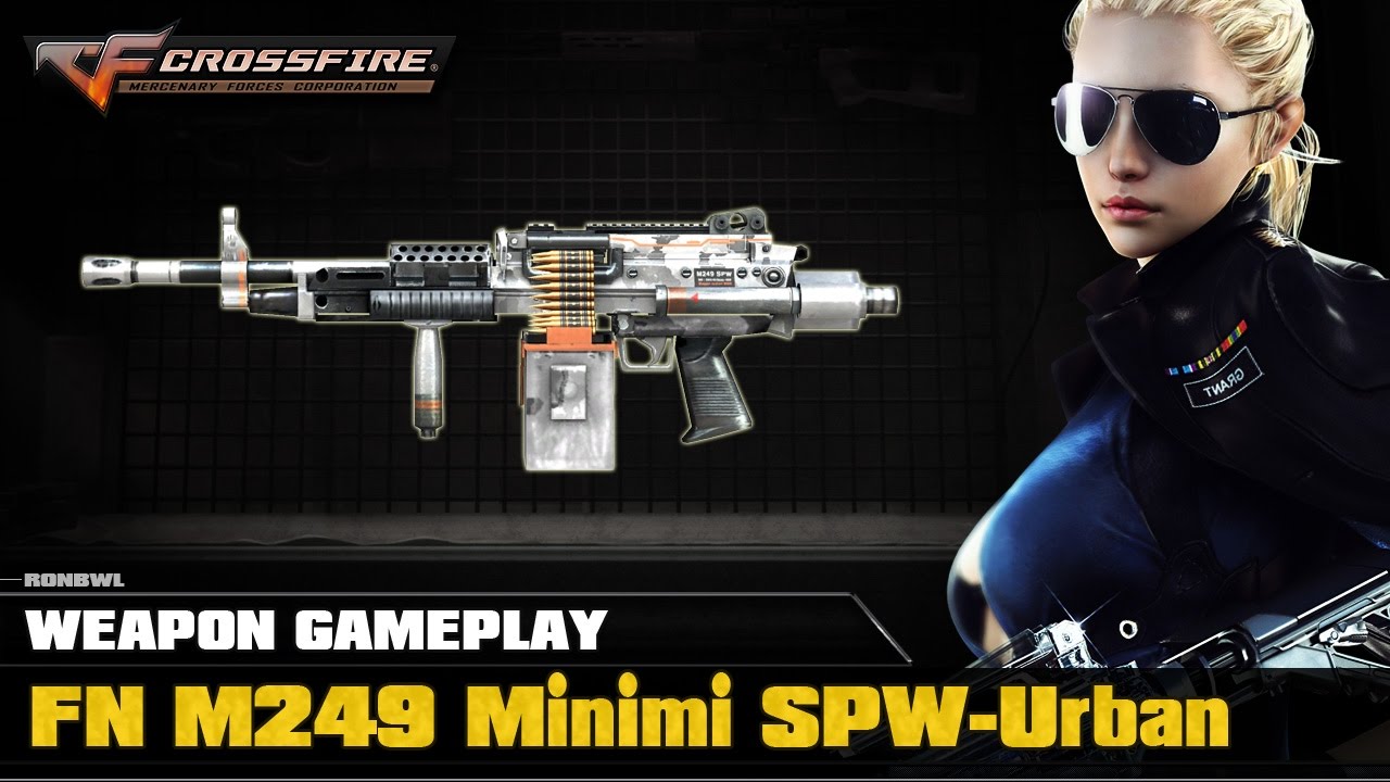 CrossFire VN - M249 Minimi SPW Urban - YouTube