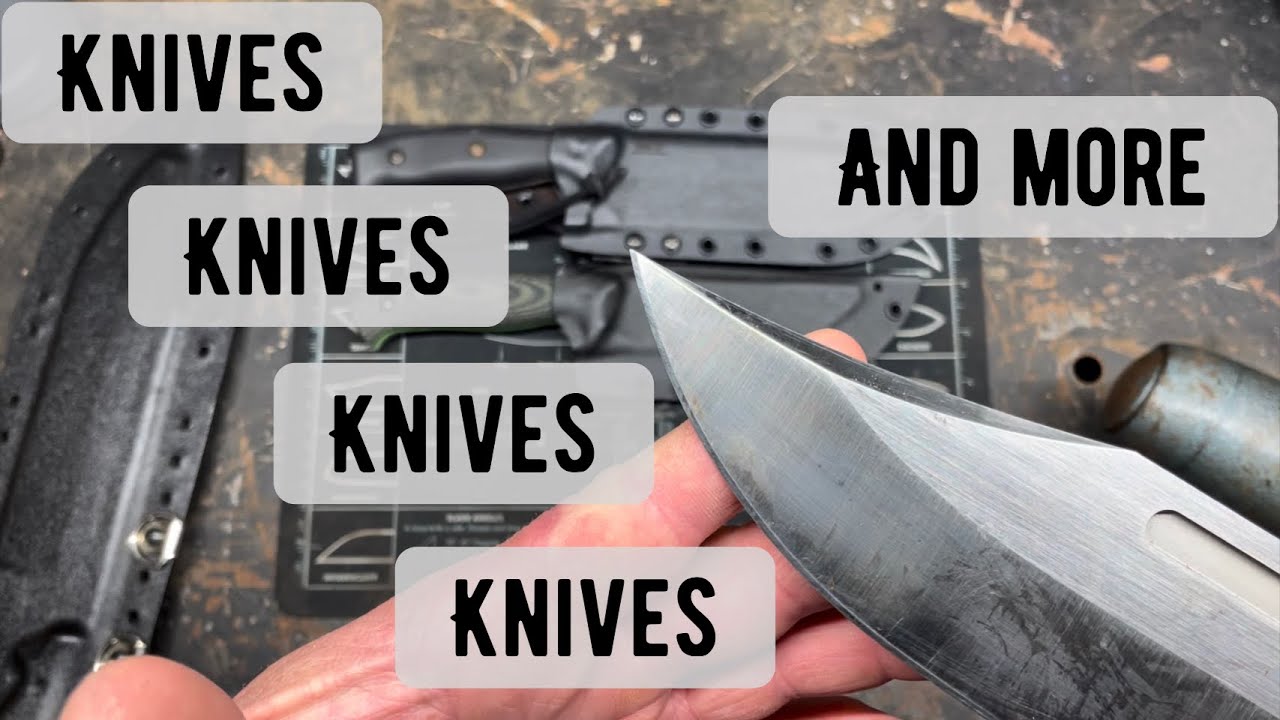 Knives, knives, knives, shoutouts and more - YouTube