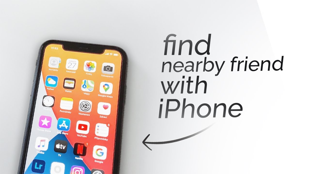 How to Find Nearby Friend with iPhone (tutorial) - YouTube