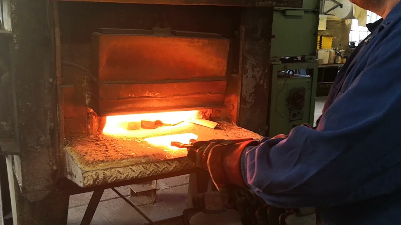 Hand Forging Muller Swedish carpenter Broad Axe in Austrian Factory ...