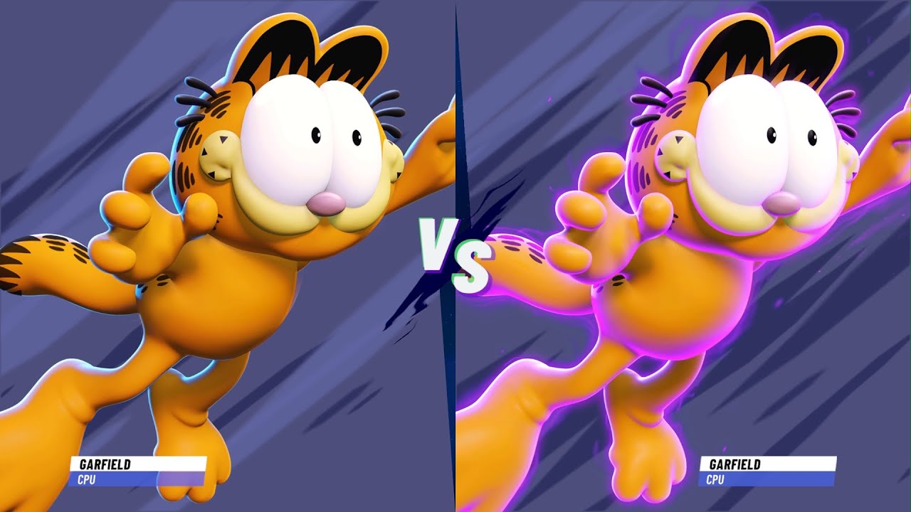 Nickelodeon All-Star Brawl 2 | Garfield VS Garfield [Mind Control ...