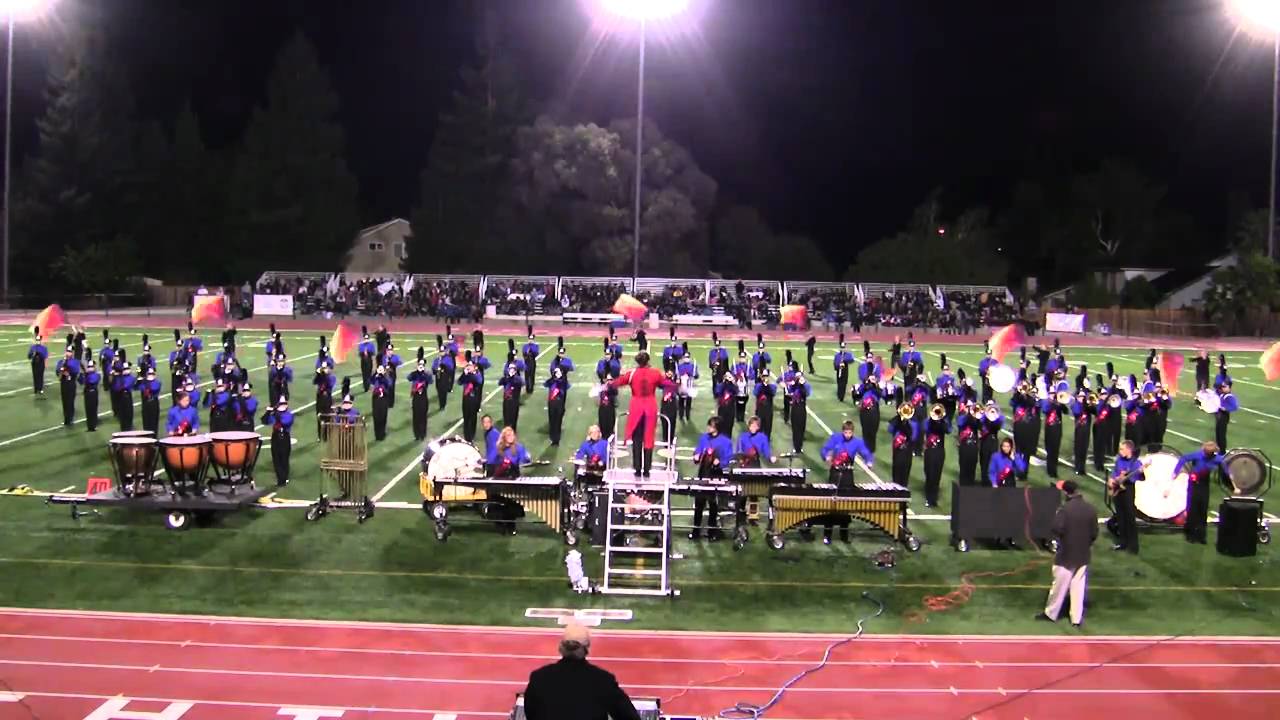 Folsom High School Marching Band performance at Foothill Band ...