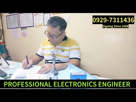 PROFESSIONAL ELECTRONICS ENGINEER I PECE SIGN AND SEAL - YouTube