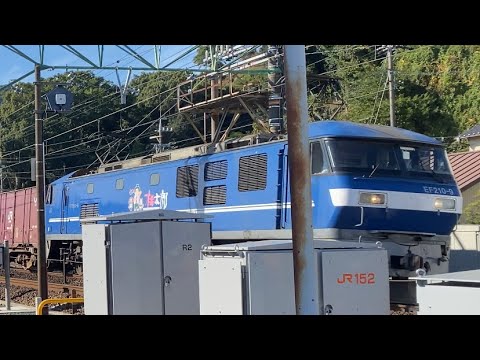 2022/11/6 2078レ EF210-9+コキ - YouTube