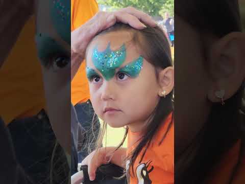 fall Festival face painting - YouTube