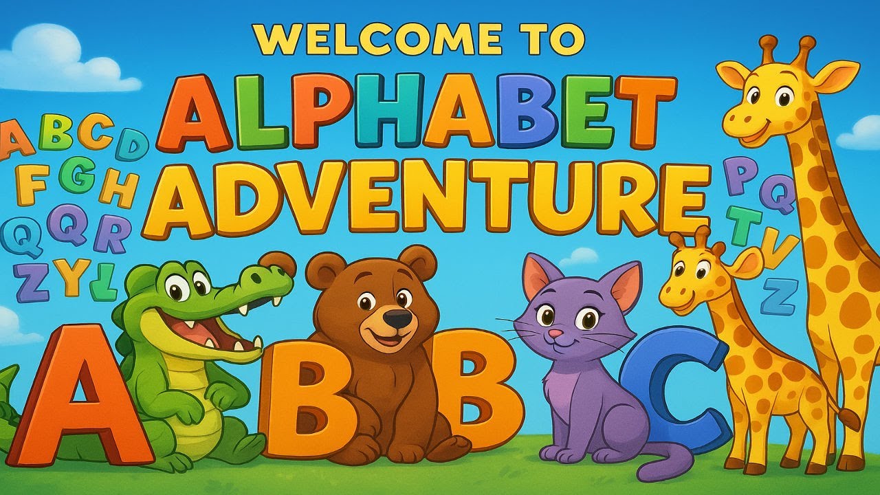 Welcome to Alphabet Adventure! (Fun and Educational ABC Song) - YouTube