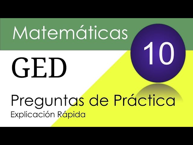 Hojas De Trabajo De Preparación Para El Examen Ged