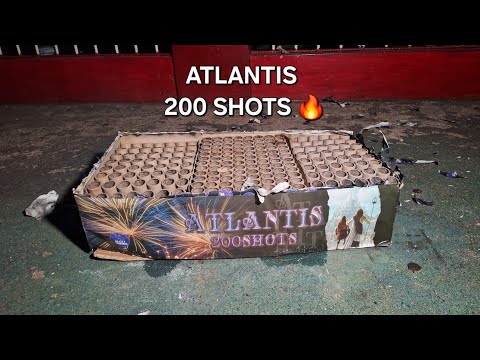 ATLANTIS 200 Shots by GLK Fireworks - Happy Fiesta San Roque 2025