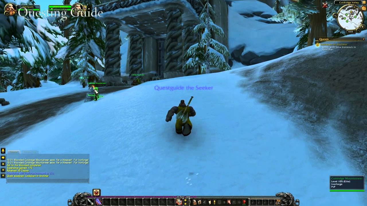 World Of Warcraft Lockdown in Anvilmar - YouTube