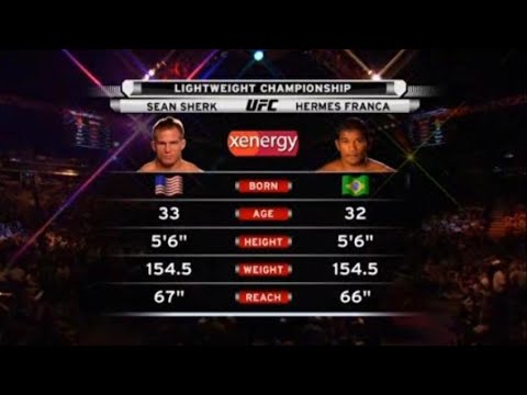 Sean Sherk vs Hermes Franca - YouTube