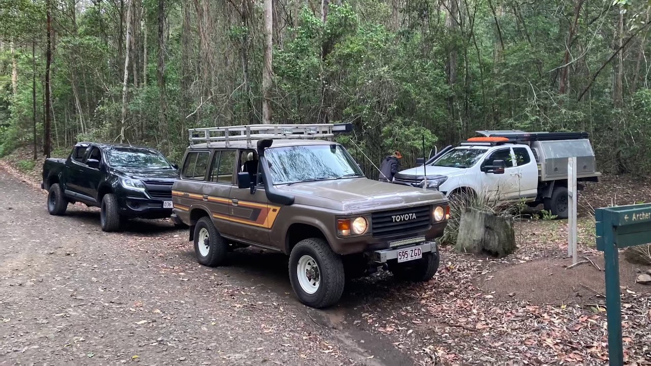 Off-road Mt Mee- Western Escarpment Forest Drive - YouTube