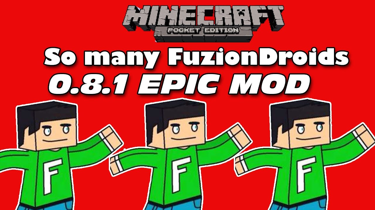 [0.8.1] EPIC Steve NPC Mod - Minecraft Pocket Edition - YouTube