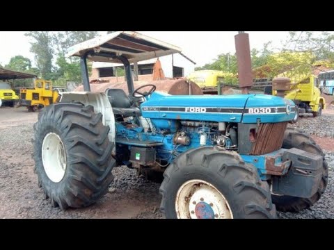 Trator Ford 8030 Bomba DP100 Montagem Parcial.... - YouTube