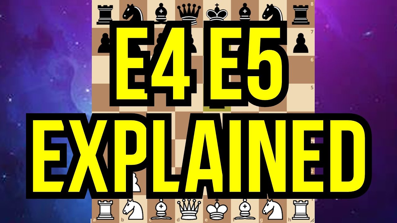 E4, E5 Move Orders Explained | Chess Basics - YouTube