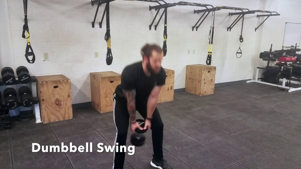 Dumbbell Swing - YouTube