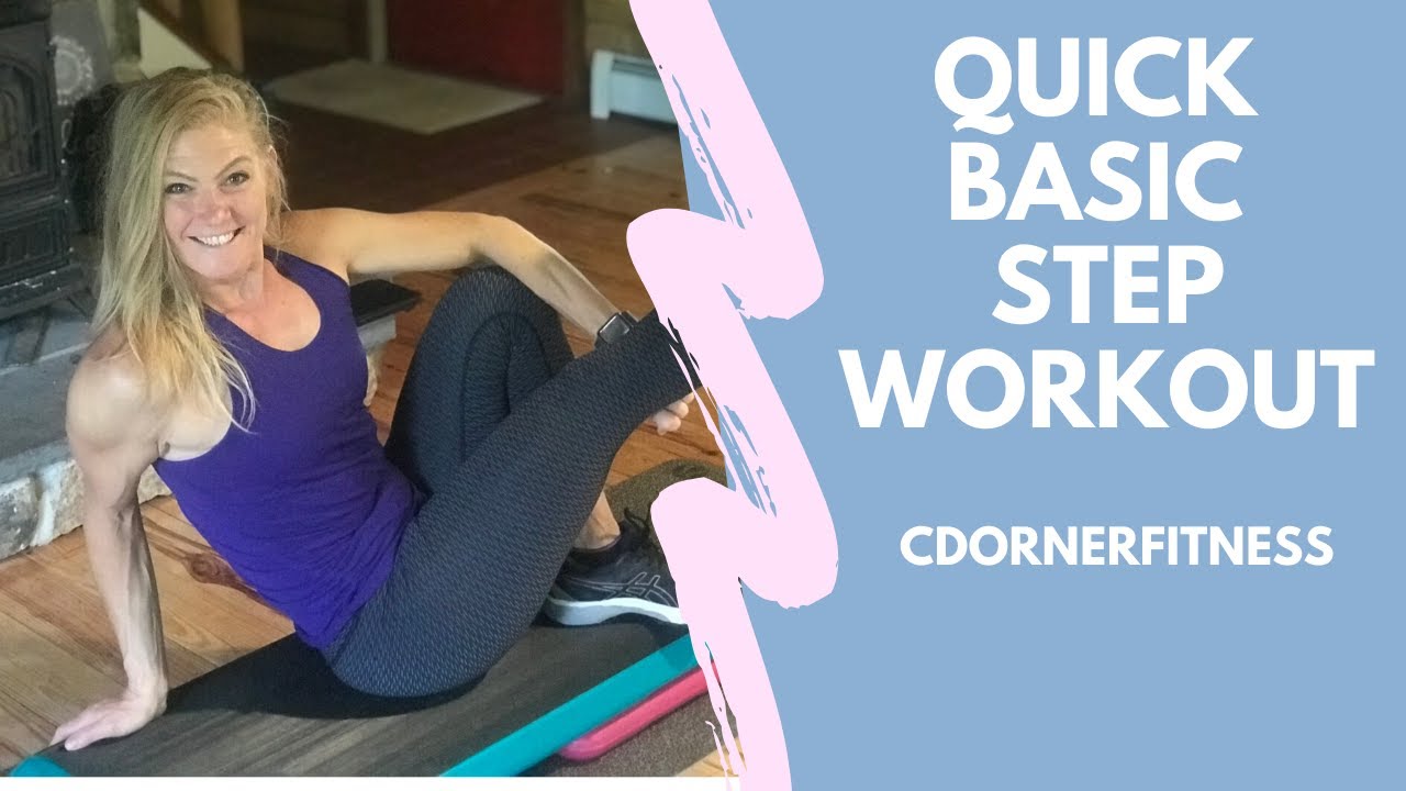 Quick Basic Step ClassStep Aerobics coming Back 132 bpm - YouTube