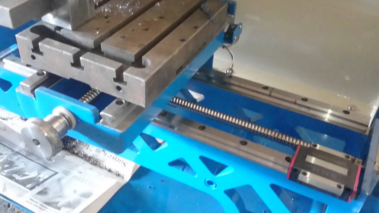 Mini cnc torna lathe demir işleme 2015 - YouTube