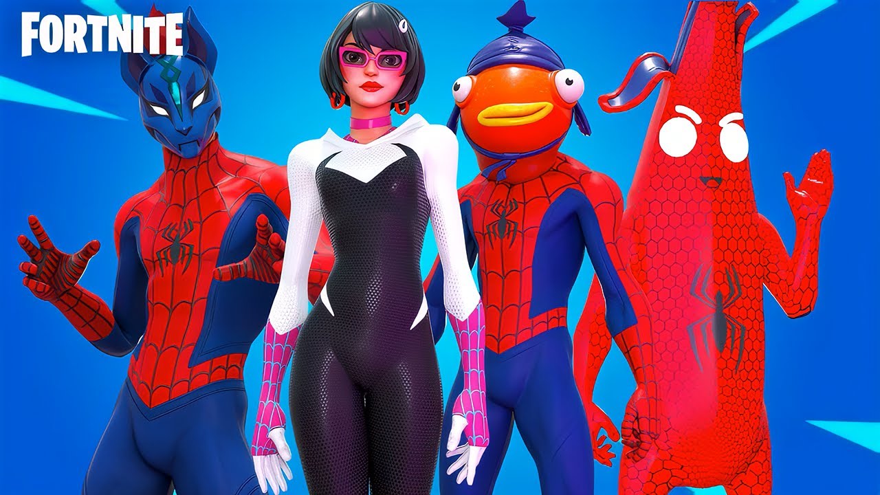 All Custom Spider Skins Requested By You #fortnite - YouTube