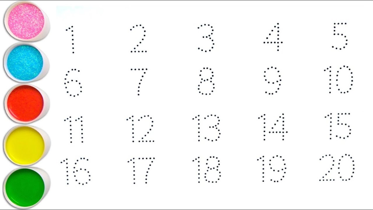 123 Counting, Numbers song 1 - 15 | 123 song, learn colors, count 12345 ...