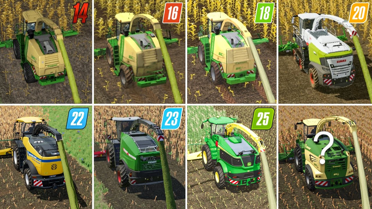 Fs14 Vs Fs16 Vs Fs18 Vs Fs20 Vs Fs22 Vs Fs23 Vs Fs25 | Chaff Harvesting ...
