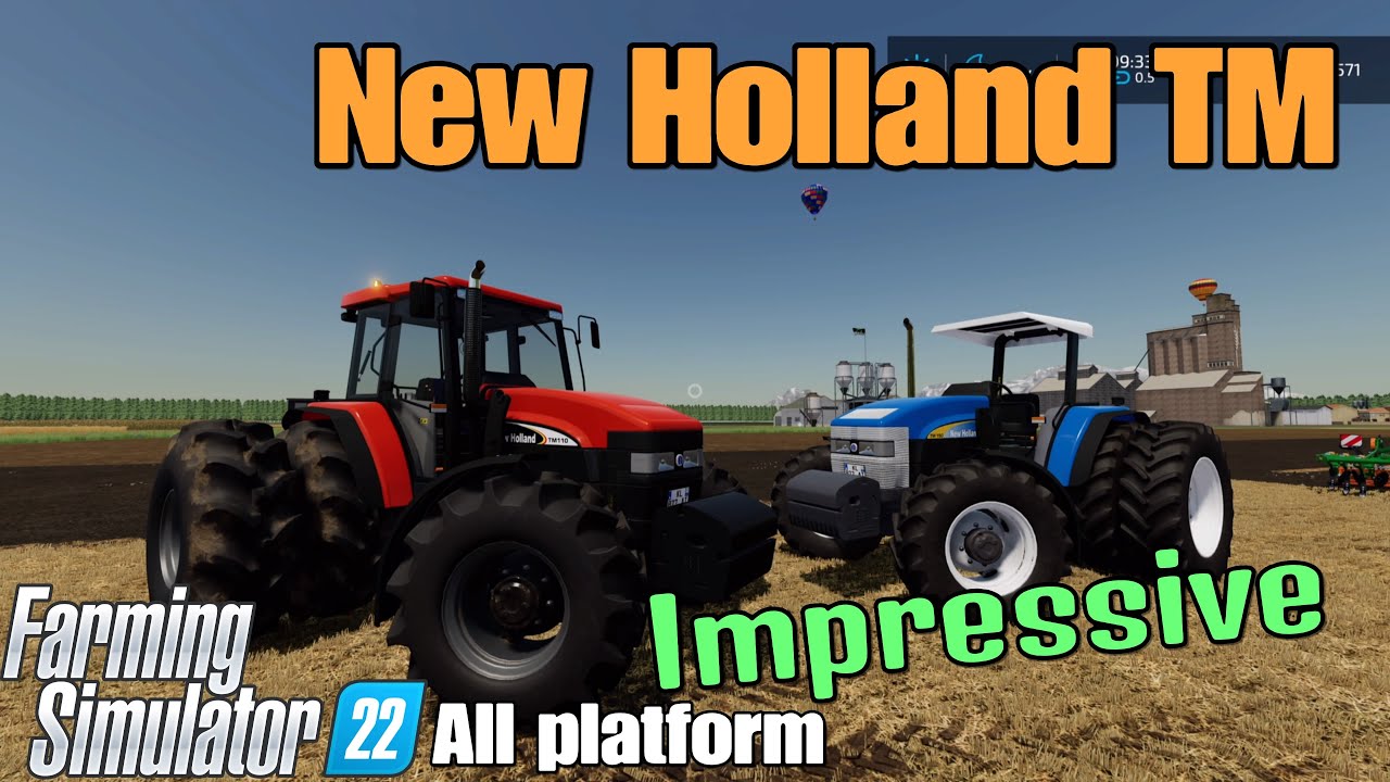 New Holland TM / FS22 mod for all platforms - YouTube