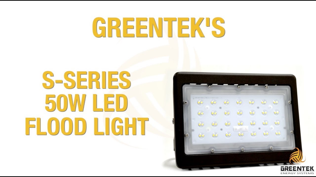 50W LED Flood Light - Greentek Energy Systems - GT-FL06-50WCT1A1-aaK ...