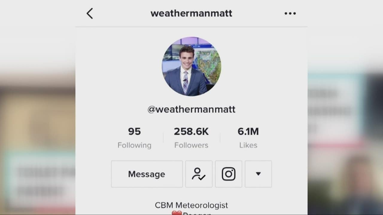 Mike Polk Jr. chats with 3News' newest meteorologist and rising TikTok ...