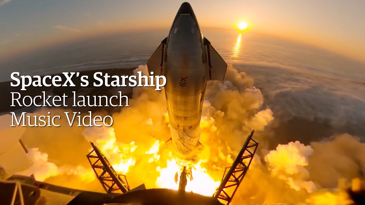 SpaceX • Starship • Launch Music Video - YouTube