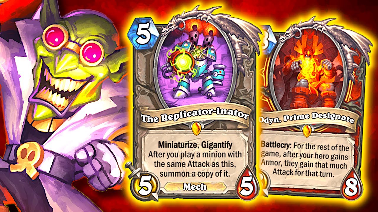 Is Replicator-inator the best card EVER!? Odyn Warrior - YouTube